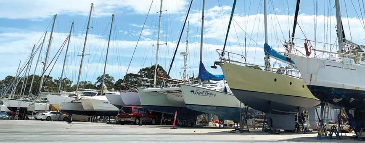 Preparing your Sailboat for the Hard Stand - Mandurah Yacht Academy